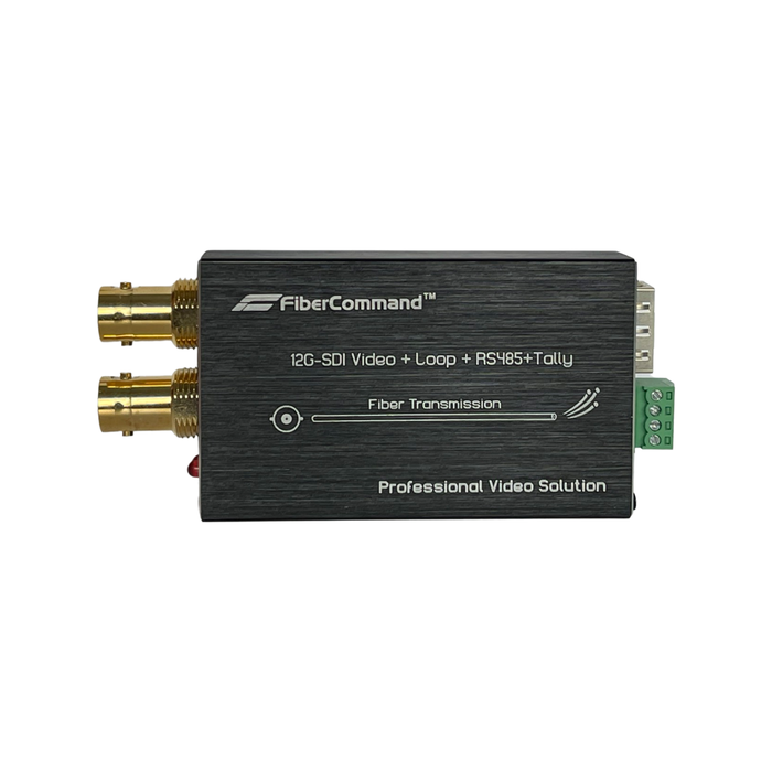 SDI Extender over Fiber | 12g sdi fiber optic set