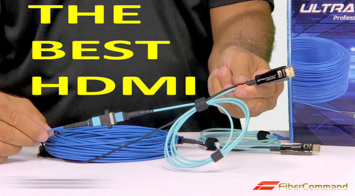 8K HDMI FIBERPLUG® | Extender HDMI 2.1 Terminations for any Fiber Opti