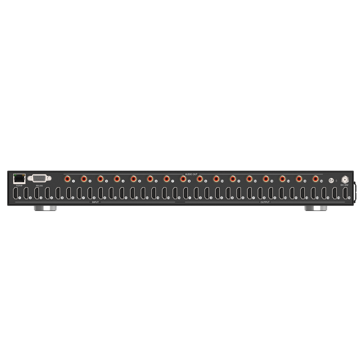 FIBER MATRIX® 16X16 | 4K HDR HDMI Fiber Matrix Splitter 18Gbps