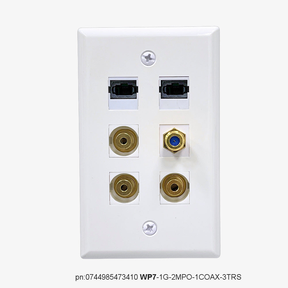 FiberWallplate® - WP7 | Designed for PureFiber® PRO-24