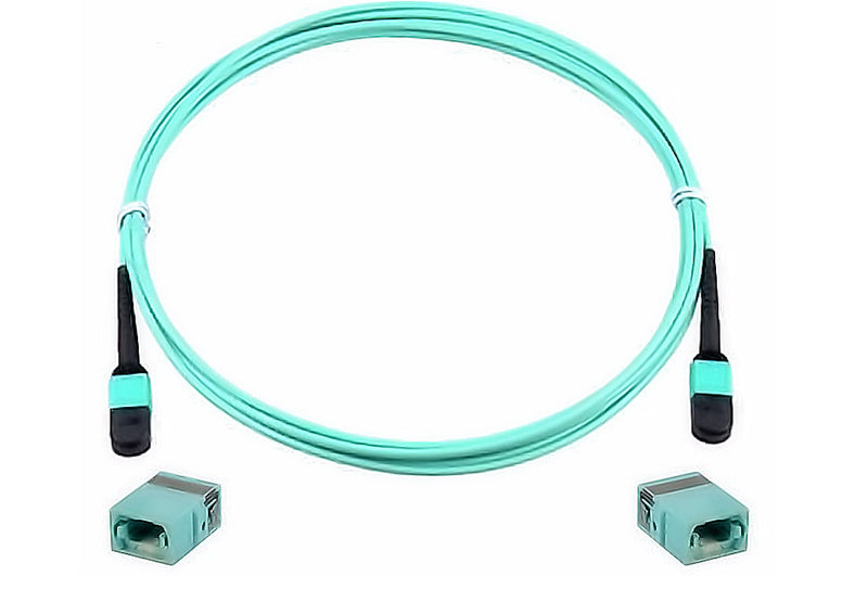 MPO EXTENSION CABLE | 12 Strands MPO Male to FEMALE Type-A Straight no